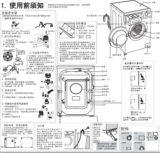 海尔XQG70-B10266 SN说明书-海尔xqg70 b10266sn洗衣机使用说明书pdf电子免费版-东坡下载